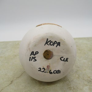 KOPA Vase Native American Pottery Pink Turquoise Blue 22k Gold Mesa ...