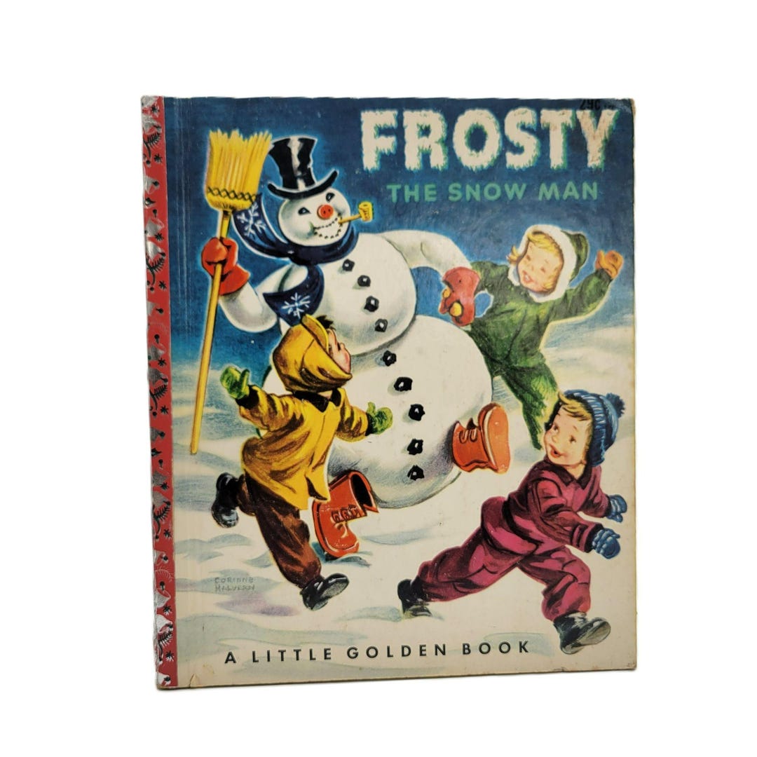 Frosty the Snowman Little Golden Book Hardcover 1951 Annie North ...
