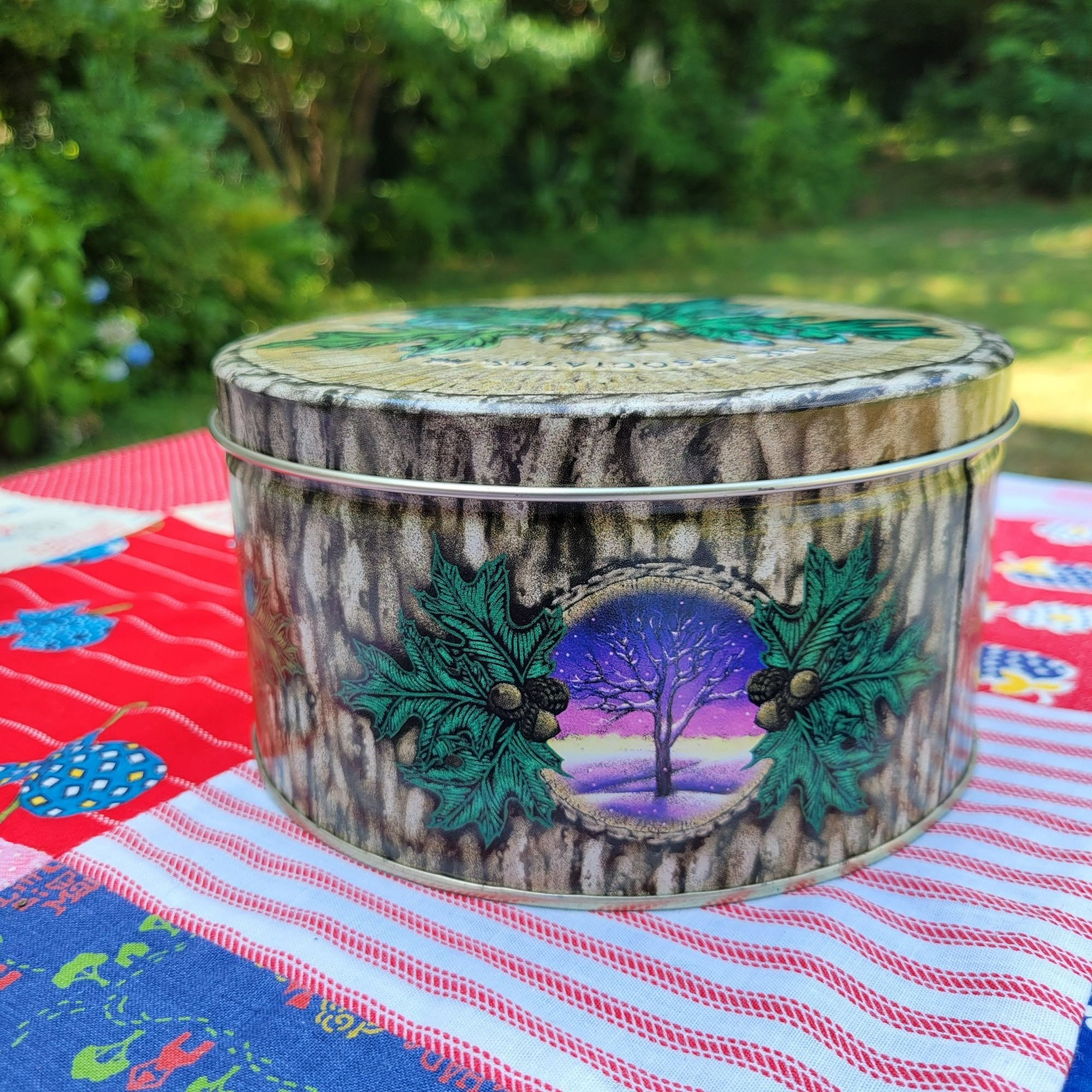 Hartville Ohio Chocolate Factory Decorative Tin Oak Associates Ltd. - Etsy