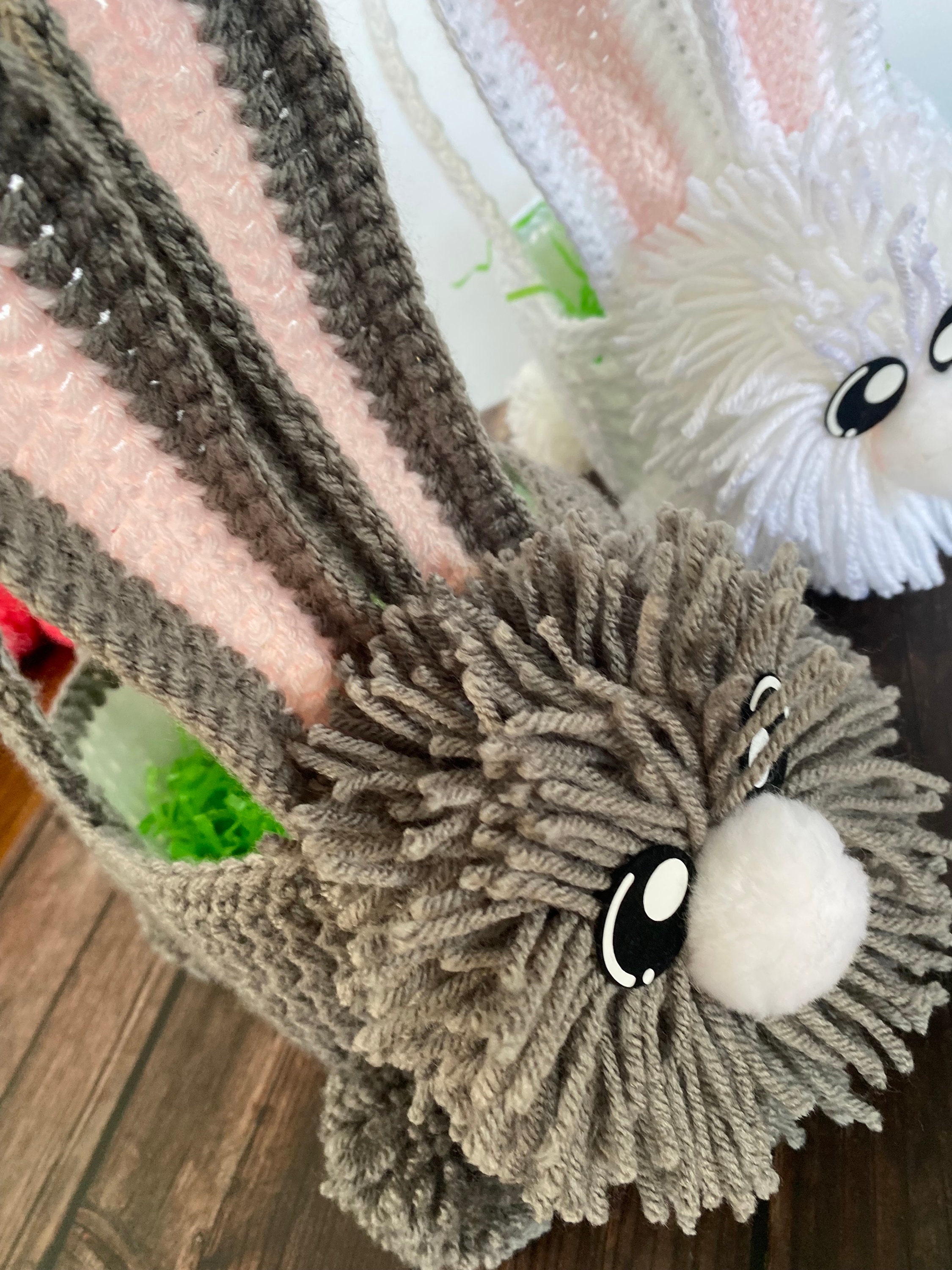 Easter Bunny Basket Crochet Pattern - Etsy