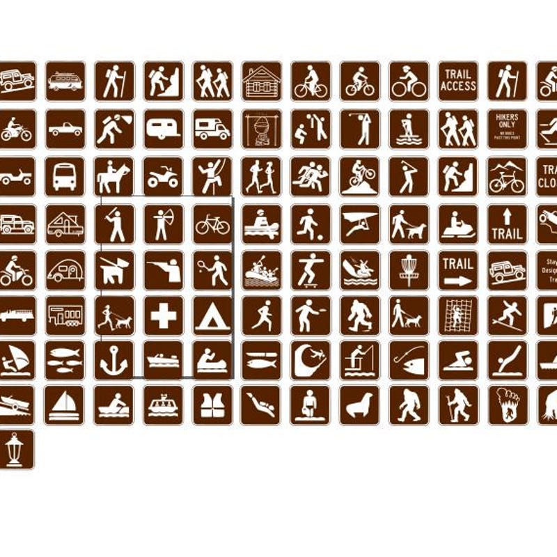 Recreation Symbol Svg - Etsy