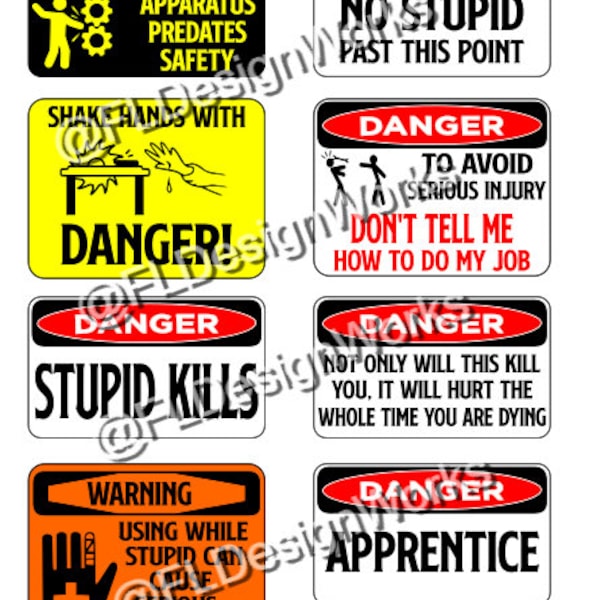 Funny Warning Signs - Etsy Australia