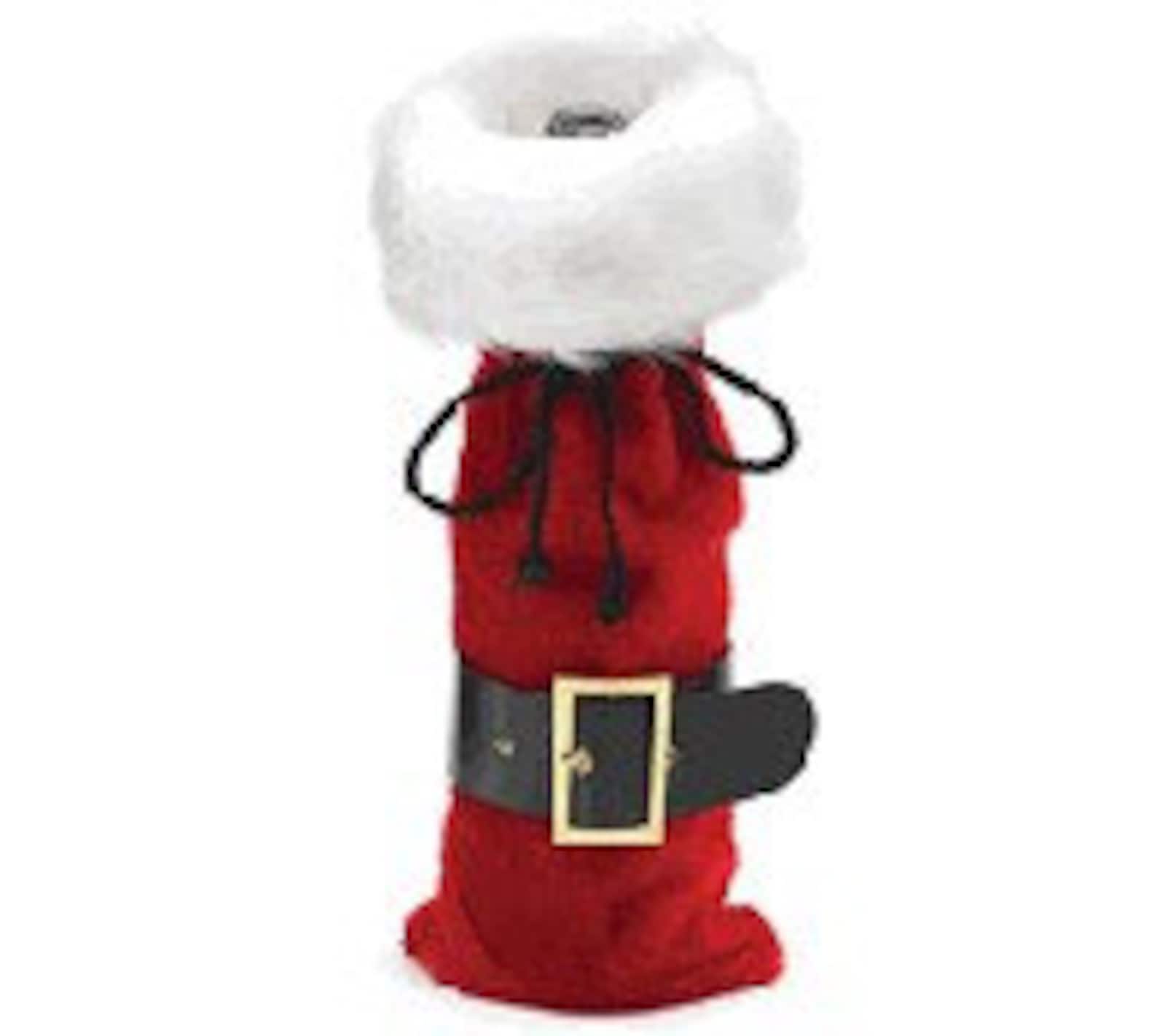 Santa Pants Wine Pattern Santa Pants Wine Bottle Holder - Etsy