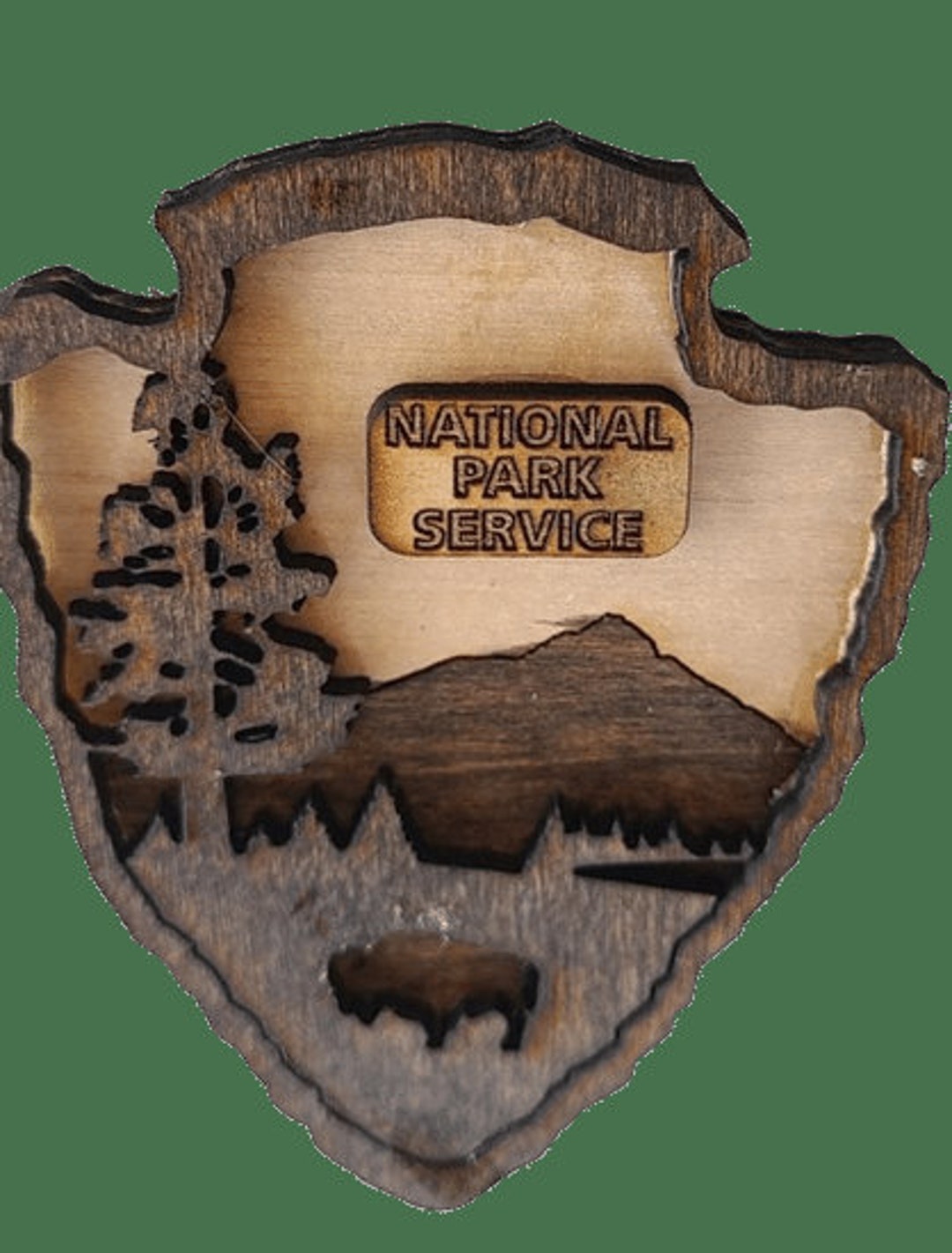 National Park Wood Sign, National Park Wall Art, NPS Arrowhead ...