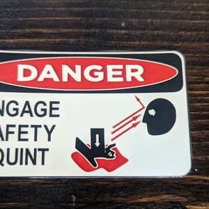 Funny Danger Stickers SVG and Warning Labels SVG for Men, Women, Hard ...