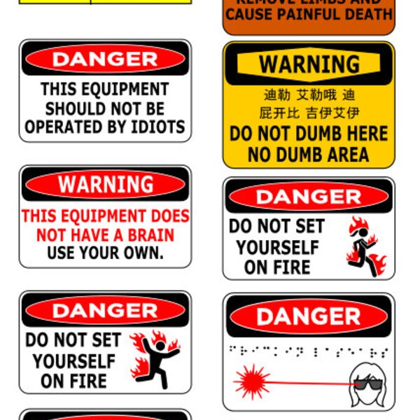 Danger Mechanic - Etsy