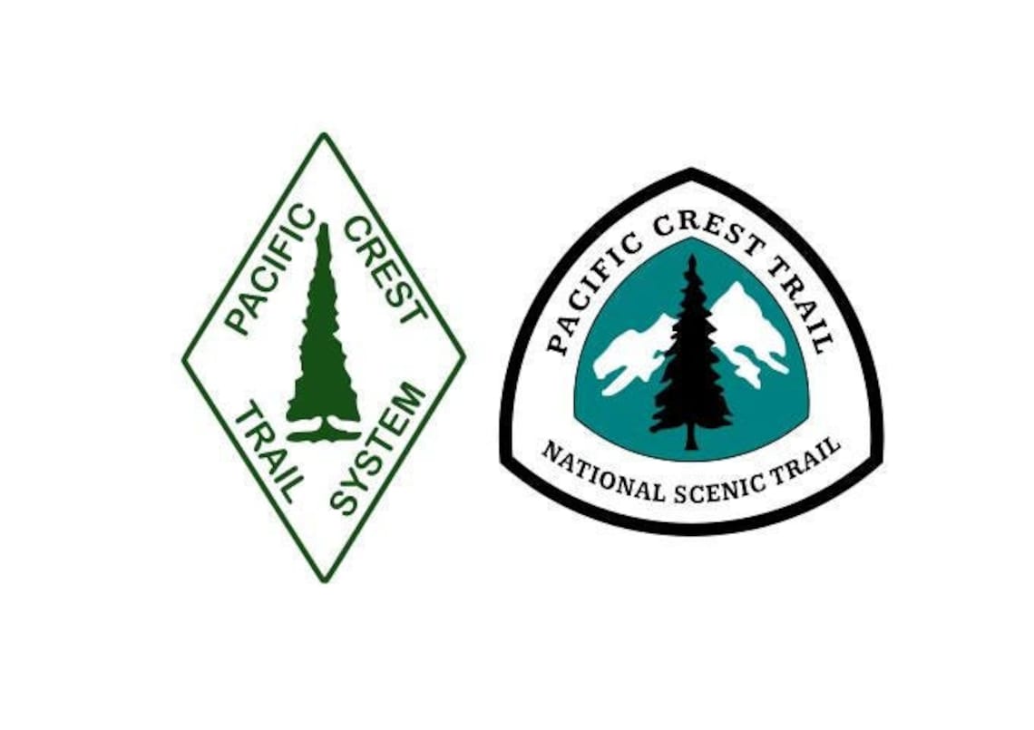Pacific Crest Trail SVG, PCT Trail Marker SVG Png Dxf Lightburn ...