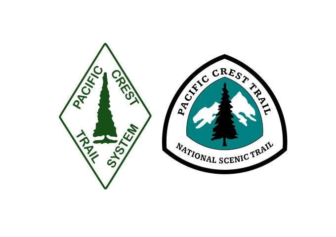 Pacific Crest Trail SVG, PCT Trail Marker SVG Png Dxf Lightburn ...
