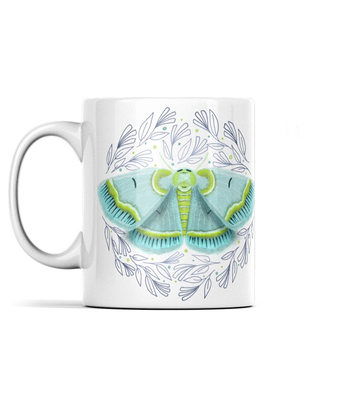 Moccasin Moth Mug Original Design - Etsy