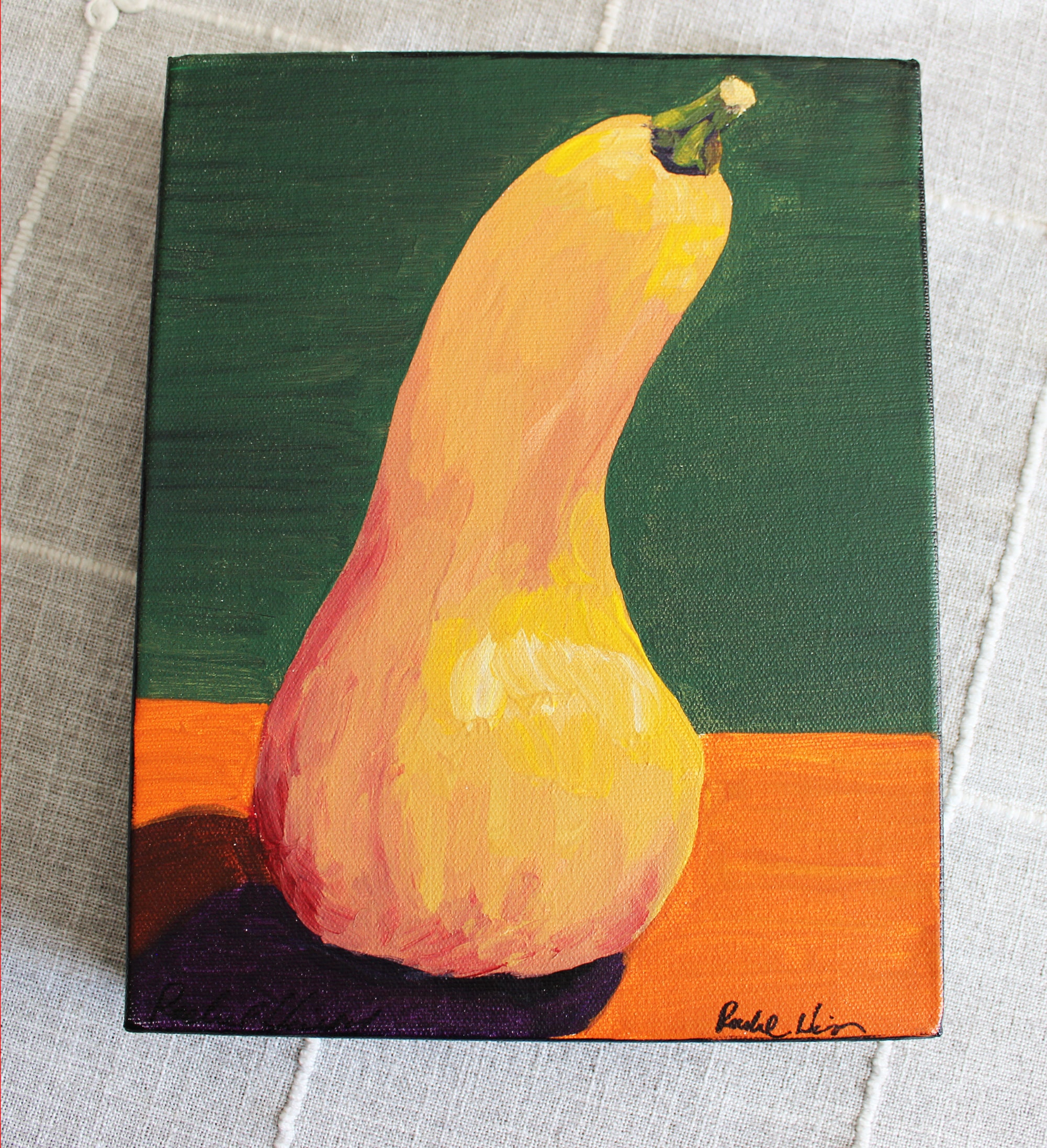 Butternut Squash 8" X 10" Original Painting - Etsy