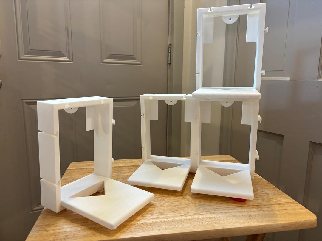 3D Printed Funko Pop Figure and Box Holder 4 Pack Modular Display ...