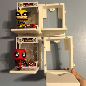 3D Printed | Funko Pop Figure and Box Holder | 4 Pack | Modular Display ...