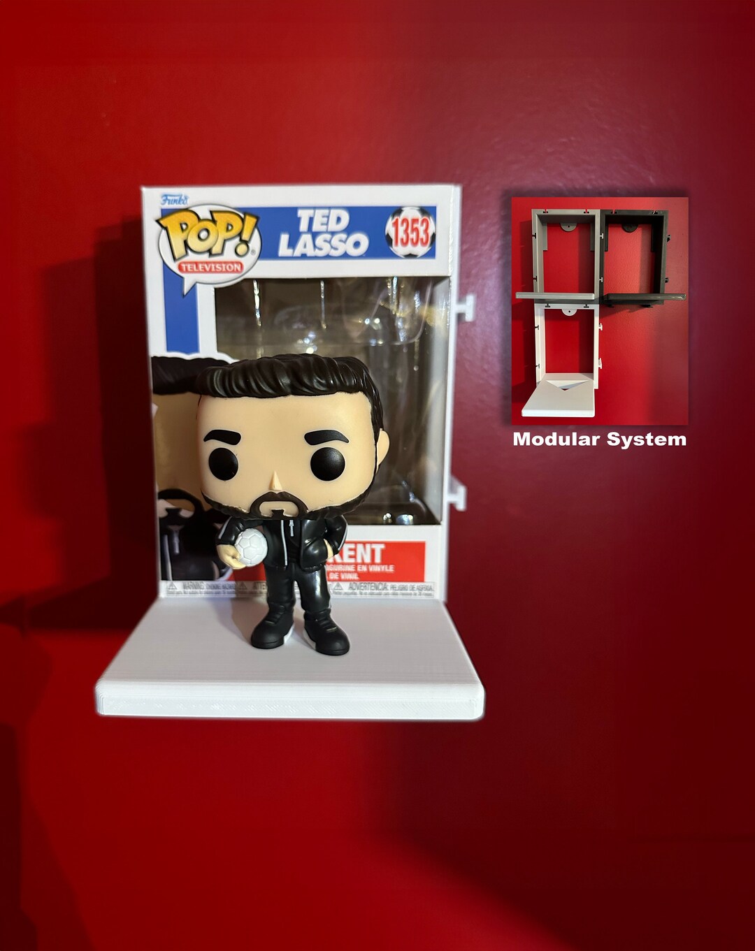 3D Printed Funko Pop Figure and Box Holder Box Holder Modular Display ...