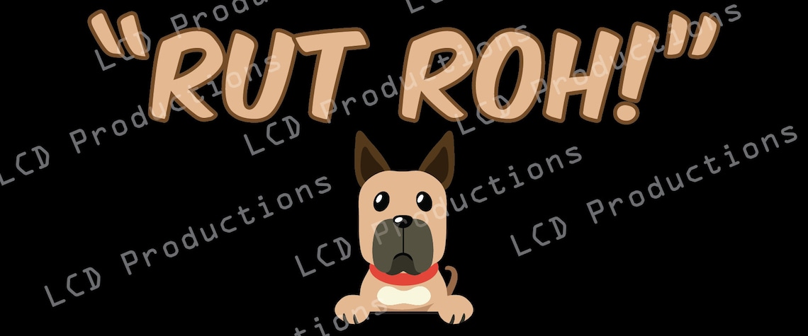 Scooby Doo Quote T-shirt Rut Roh - Etsy