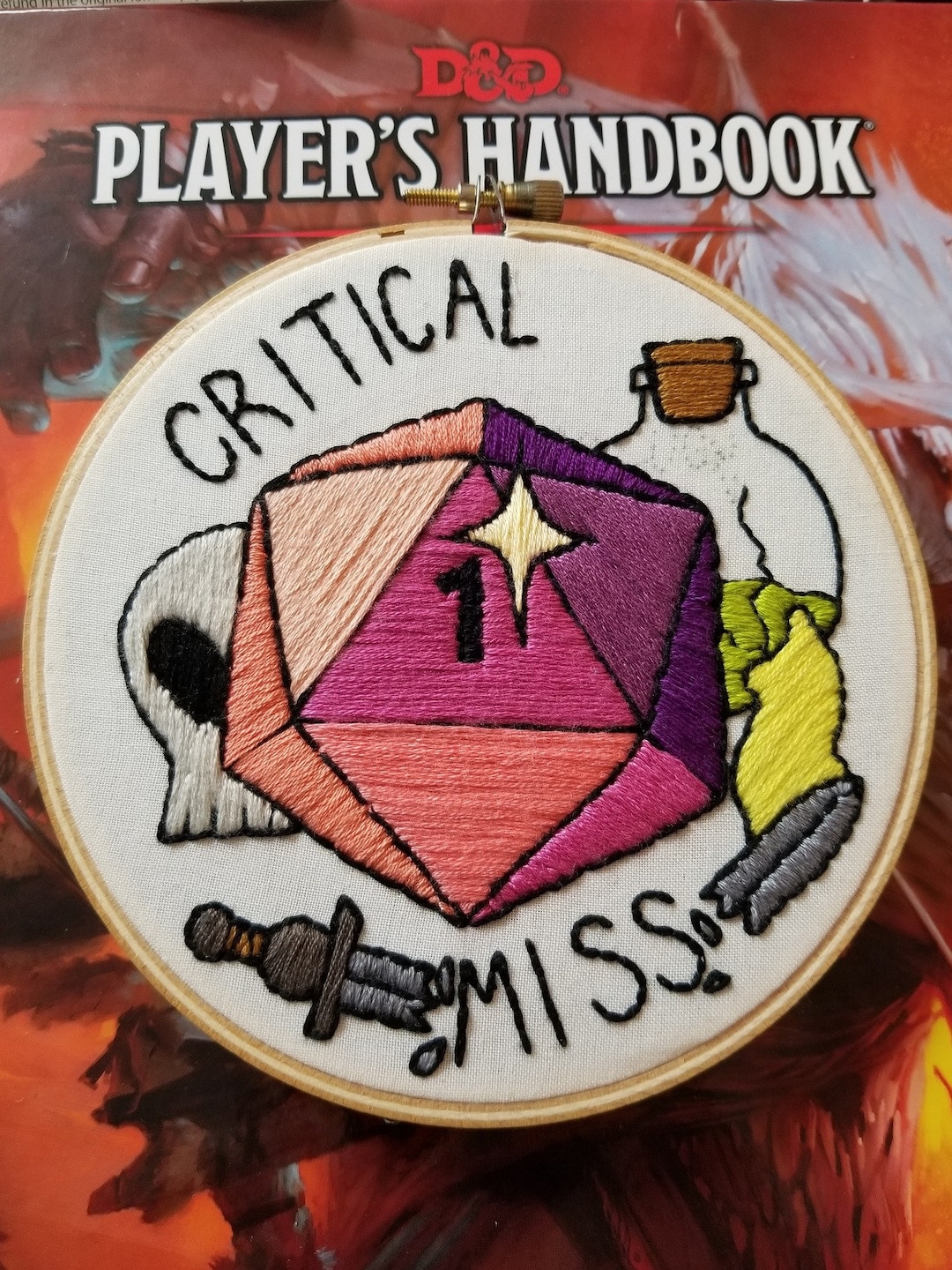 Critical Miss! Embroidery Pattern - Etsy