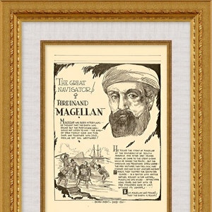 Ferdinand MAGELLAN, the Great Portuguese Explorer and Navigator, Proved ...