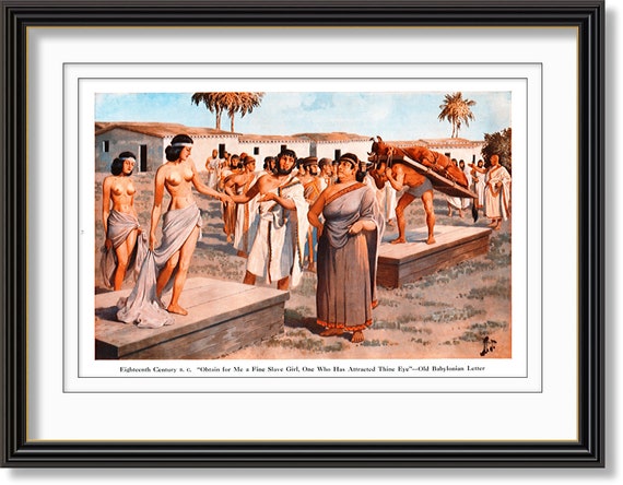 Ancient Mesopotamia 18 Century BC Prosperous Babylonian | Etsy Denmark