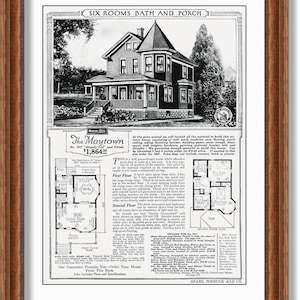 Sears MAYTOWN 1921 Well Proportioned House, Very Popular in All ...
