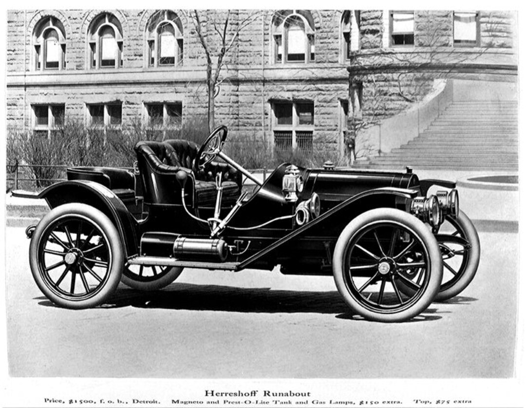 Herreshoff 1911 Model Runabout Automobile, Poster Print - Etsy