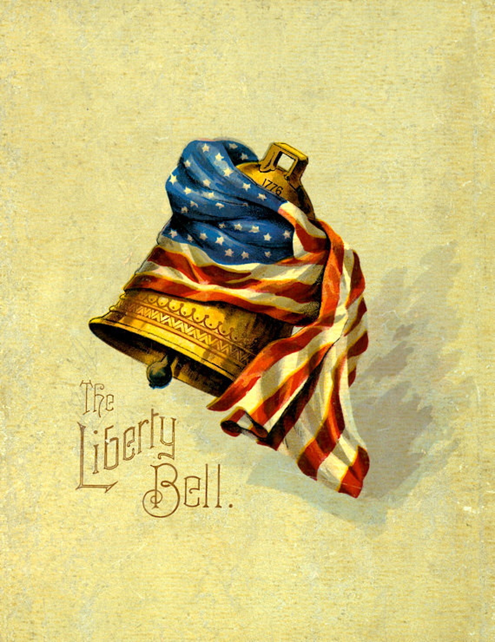 Liberty Bell 1776 Symbol of American Independence 19th - Etsy