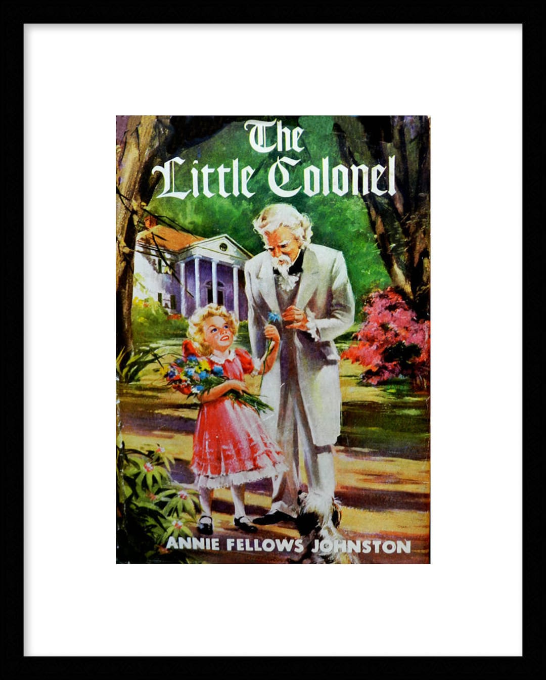The Little Colonel, 1922 Book Cover, by Annie Fellows Johnston, Poster ...