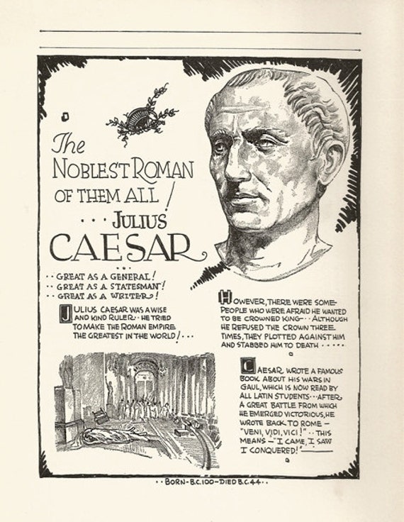 Marcus Brutus Wanted Poster