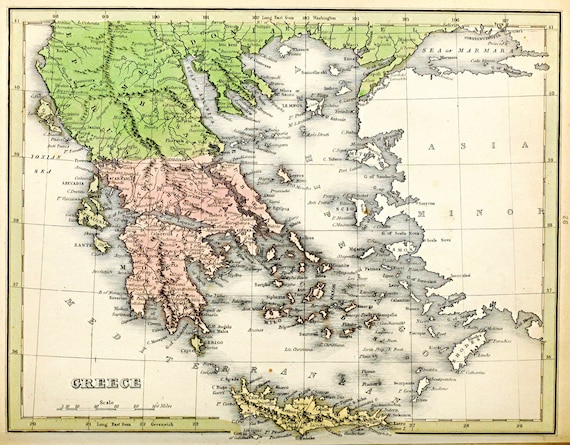 Ionian Sea Map