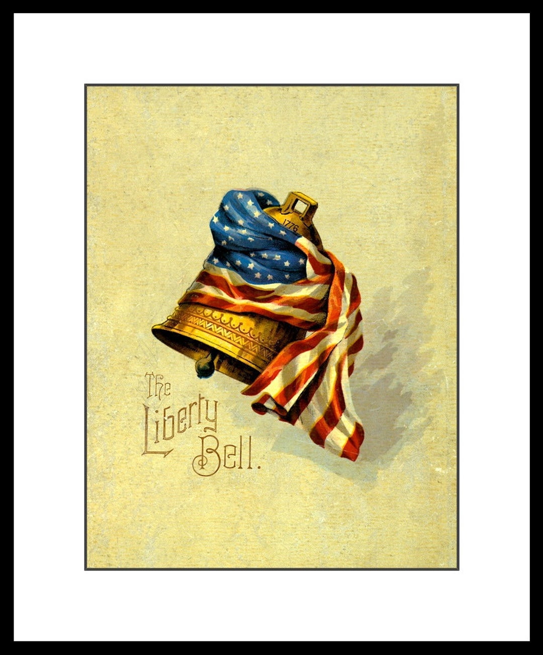 Liberty Bell 1776 Symbol of American Independence, 19th Century Book ...