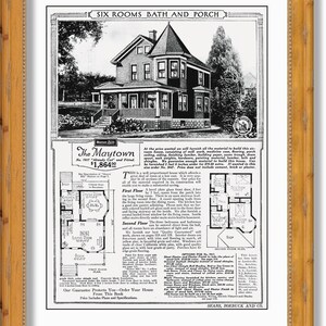 Sears MAYTOWN 1921 Well Proportioned House, Very Popular in All ...