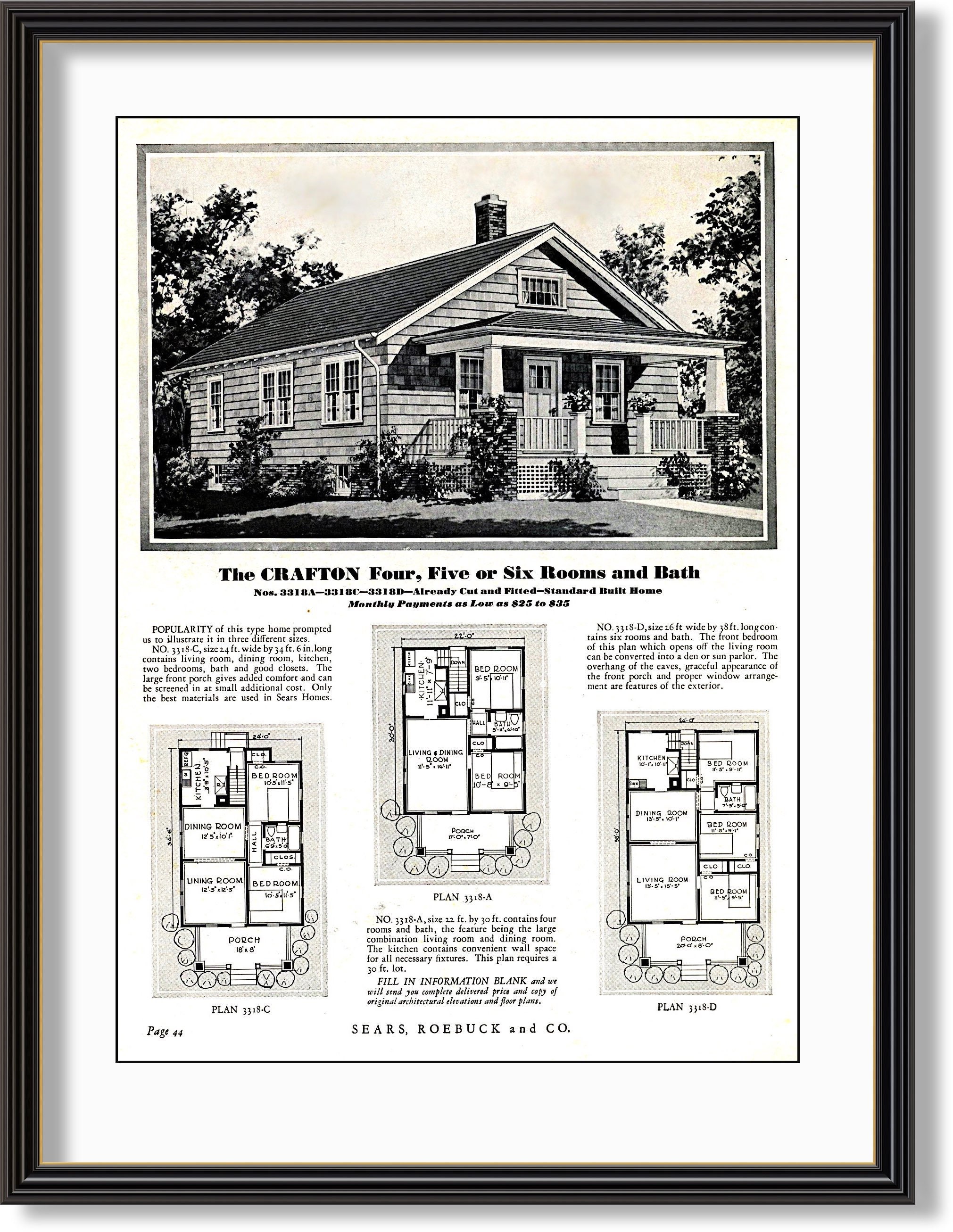 Small Floor Plans Sears
