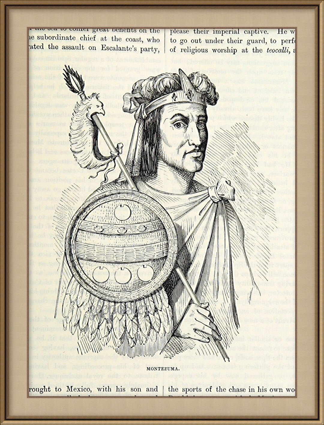 Montezuma MOCTEZUMA the 9th King of Mexico and a Powerful General of ...