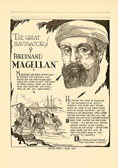 Ferdinand MAGELLAN, the Great Portuguese Explorer and Navigator, Proved ...