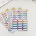Macros Tracking Planner Stickers - Etsy