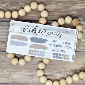 Love & Poetry Vertical Weekly Planner Sticker Kit - Etsy