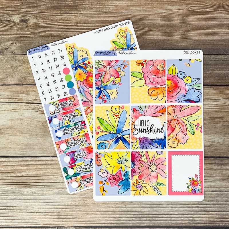 Sunshine Sticker - Etsy