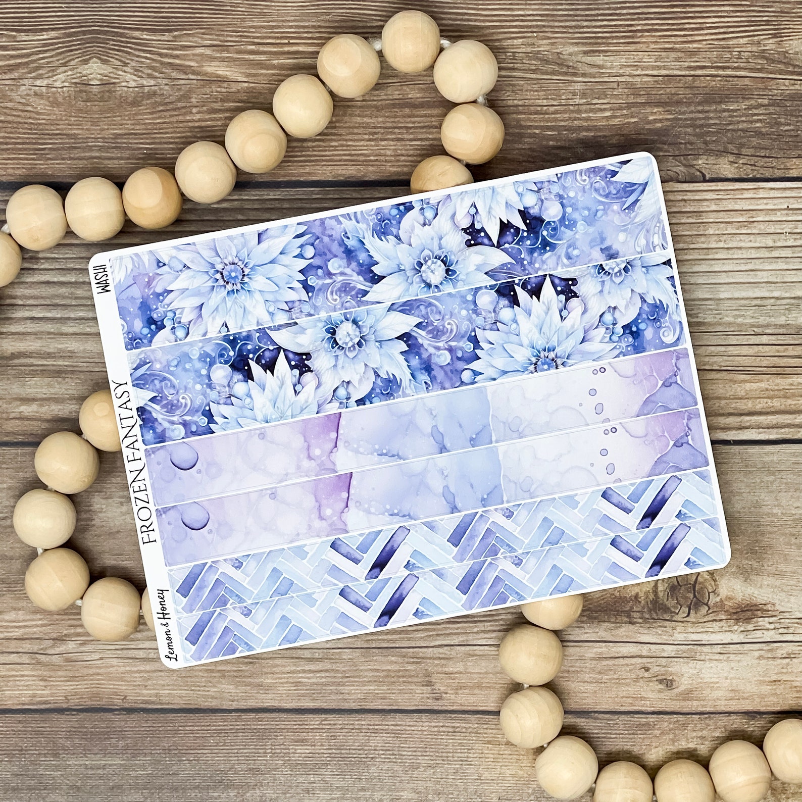 Frozen Fantasy Vertical Weekly Planner Sticker Kit - Etsy
