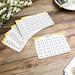 Tall and Skinny Font Script Stickers - Etsy