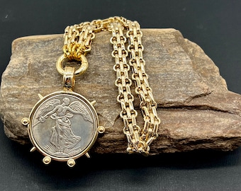 Medallion Necklace - Etsy