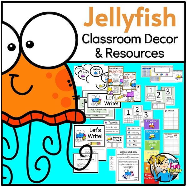 Jellyfish Decor - Etsy