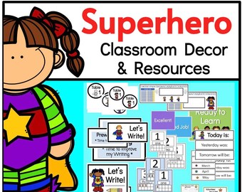 Classroom Resources | Superheroes Read to Self | Superhero Classroom ...