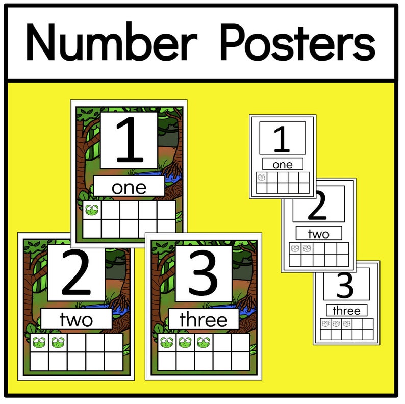 Frog Theme Classroom Decor & Resources - DIGITAL DOWNLOAD - Etsy