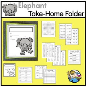 Elephant Theme Classroom Decor & Resources - DIGITAL DOWNLOAD - Etsy