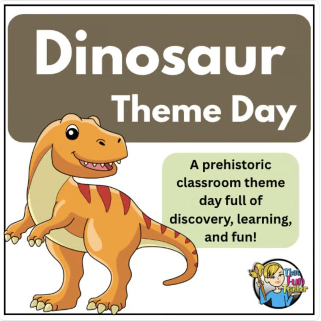 Dinosaur Theme Day | Classroom Theme Day Activity Pack for Kindergarten ...