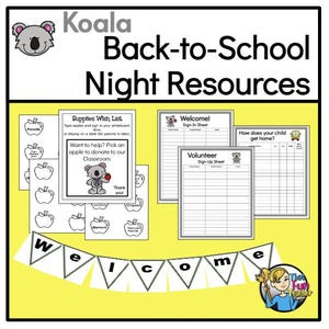 Koala Theme Classroom Decor & Resources - DIGITAL DOWNLOAD - Etsy