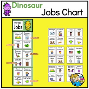 Dinosaur Theme Classroom Decor & Resources DIGITAL DOWNLOAD - Etsy