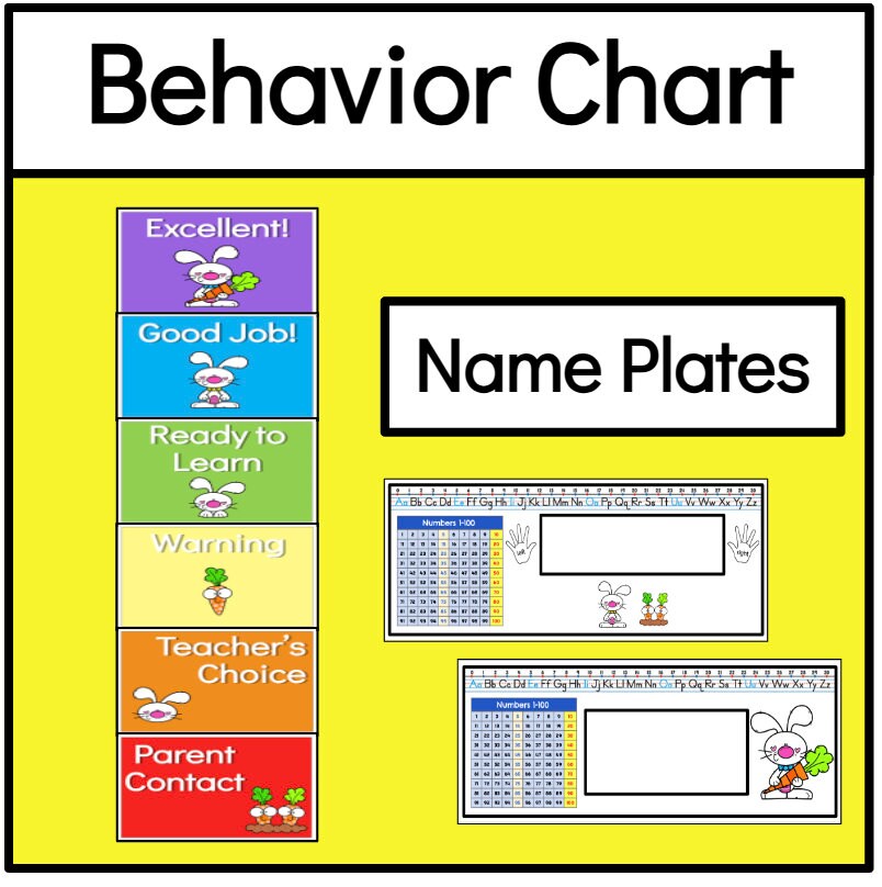 Bunny Theme Classroom Decor & Resources DIGITAL DOWNLOAD - Etsy