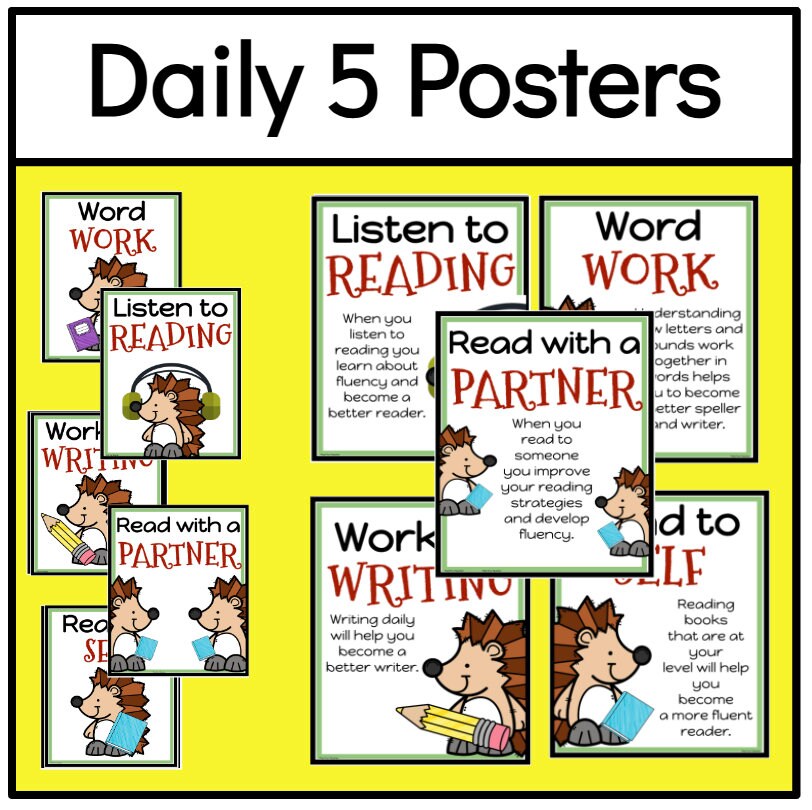 Hedgehog Theme Classroom Decor & Resources DIGITAL DOWNLOAD - Etsy