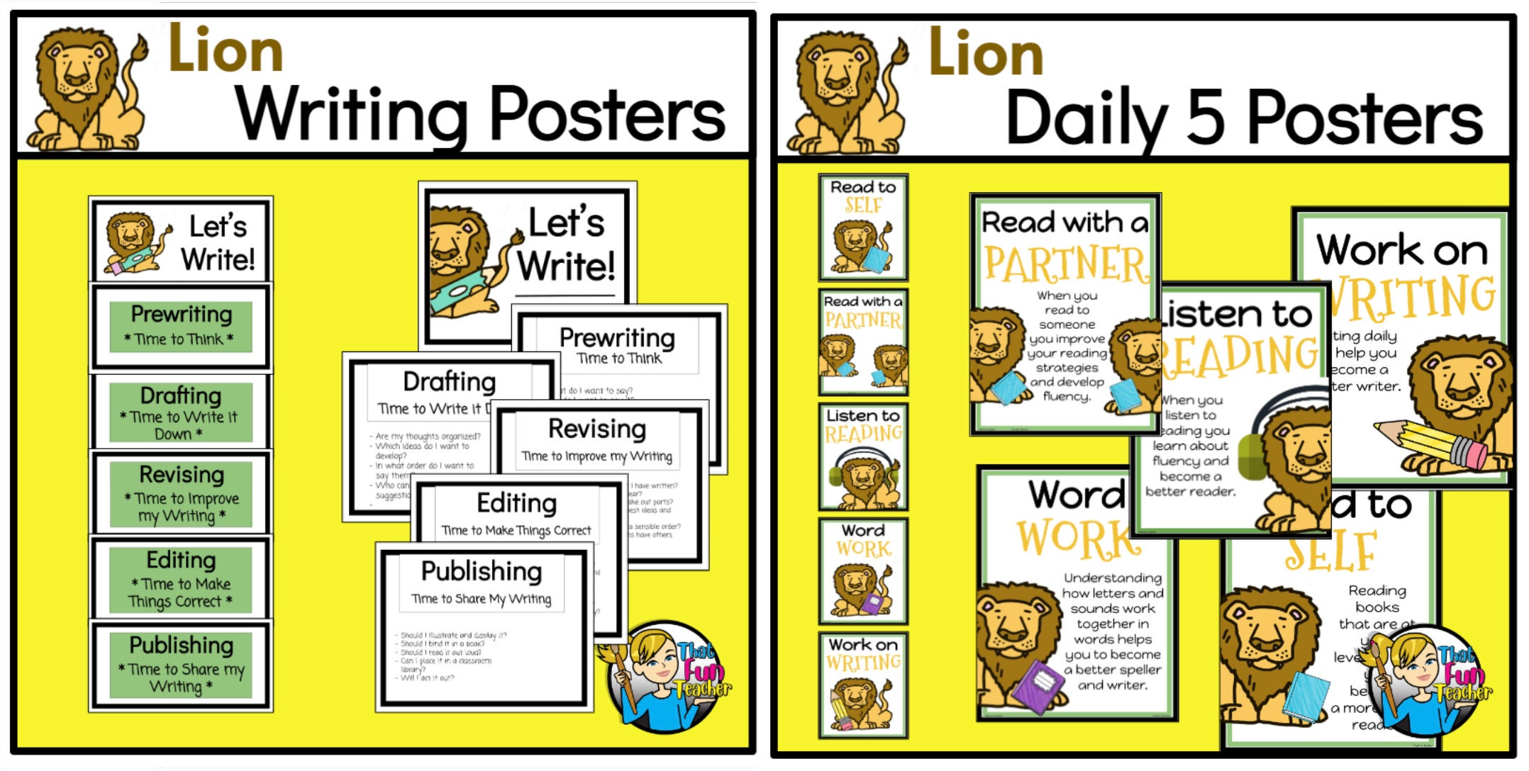 Lion Theme Classroom Decor & Resources - DIGITAL DOWNLOAD - Etsy