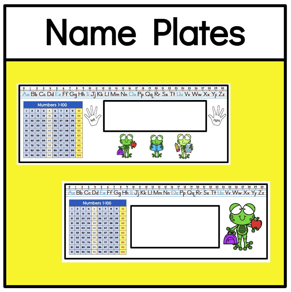 Frog Theme Classroom Decor & Resources - DIGITAL DOWNLOAD - Etsy