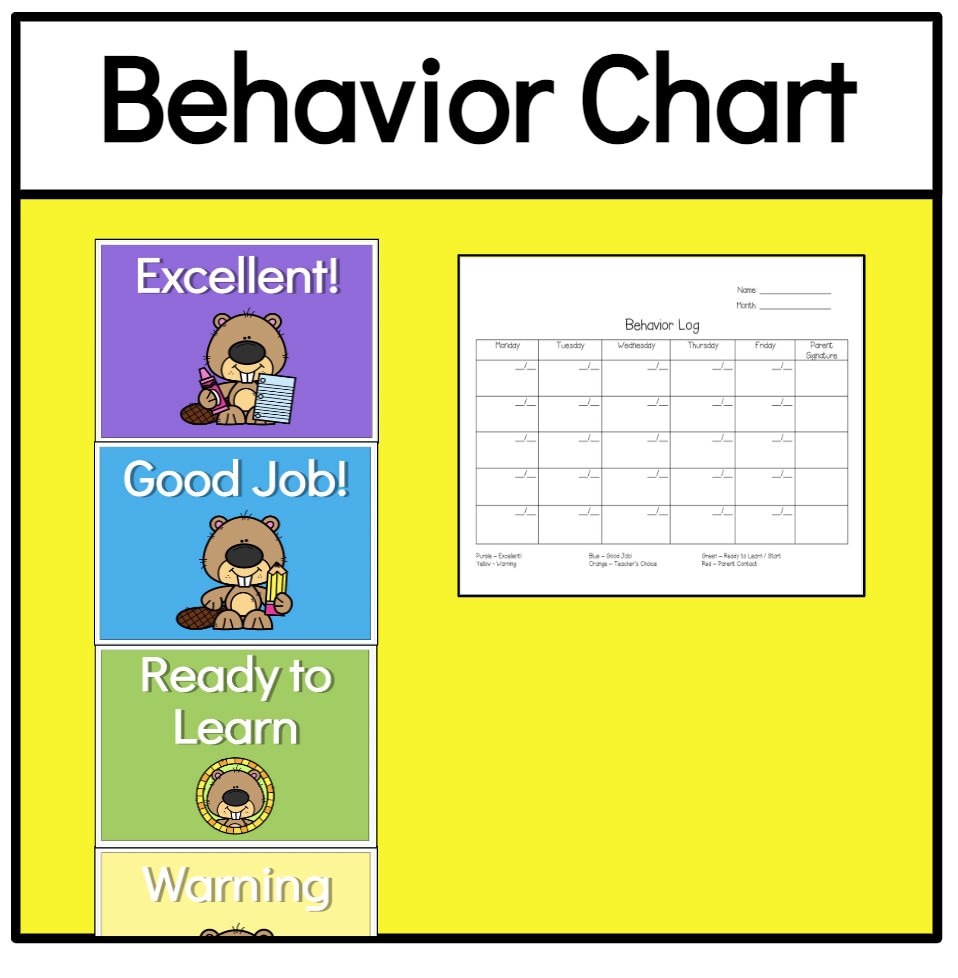 Beaver Theme Classroom Decor & Resources - DIGITAL DOWNLOAD - Etsy